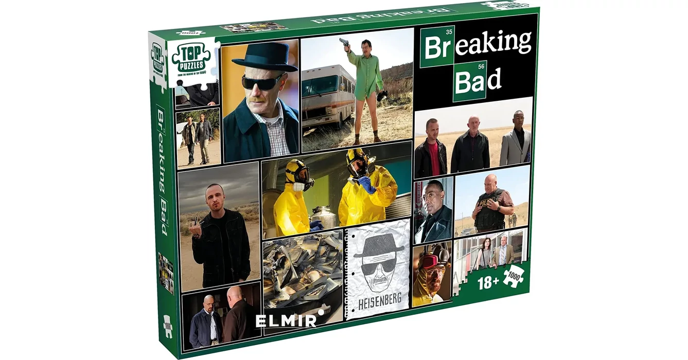 Breaking Bad Collage 1000 db puzzle